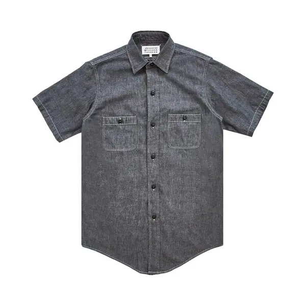 MAISON MARGIELA Short-sleeve Broadcloth Shirt