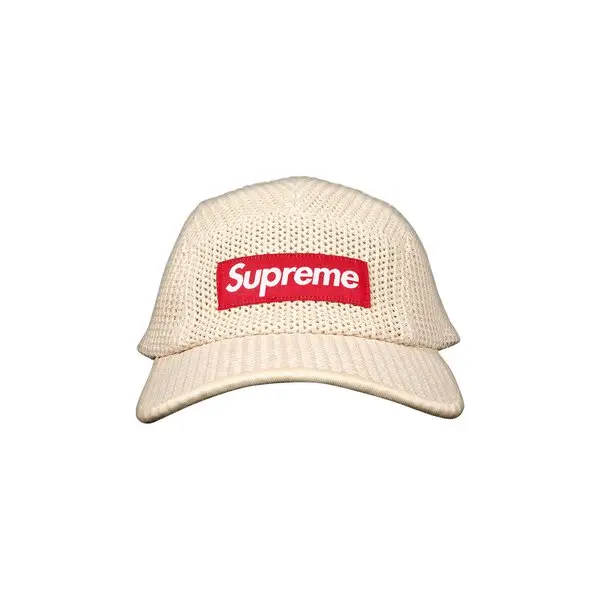 Supreme String Camp Cap - Cream