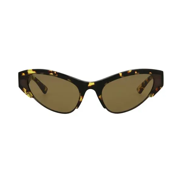 Bottega Veneta Cat Eye Sunglasses - Brown