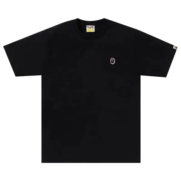 A BATHING APE One Point Tee - Black