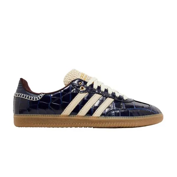 Adidas Wales Bonner X Samba Og Croc Sneakers - Blue