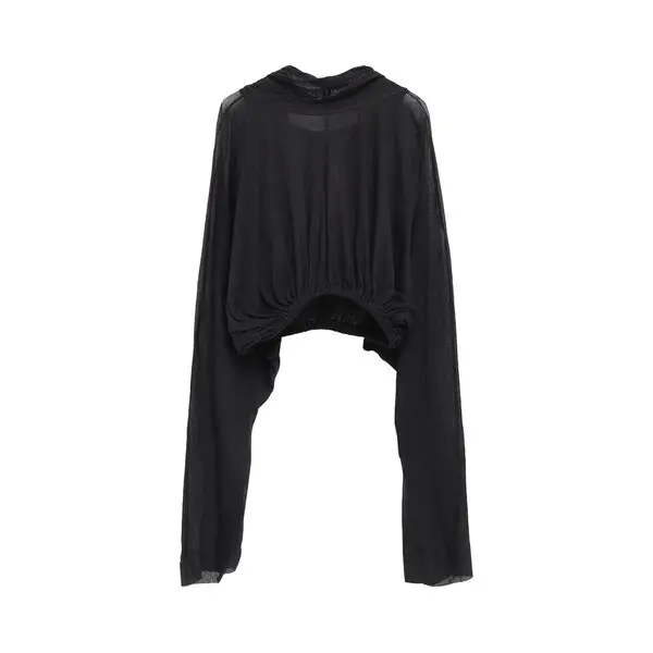 Rick Owens Cropped Hooded Tunic