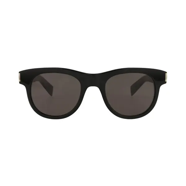 Saint Laurent Round Frame Sunglasses - Black