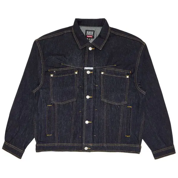 Supreme X Martithé + François Girbaud Denim Trucker Jacket - Blue