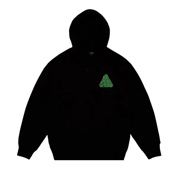 PALACE Zodiac Tri-ferg Hood - Black