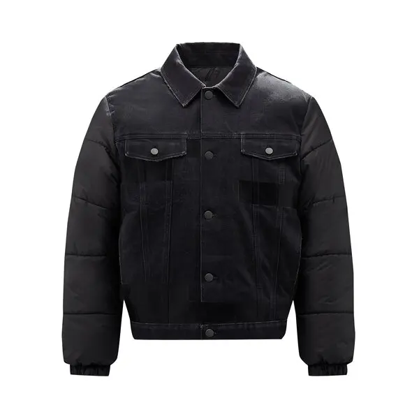 Alexander McQueen Denim Puffer Jacket