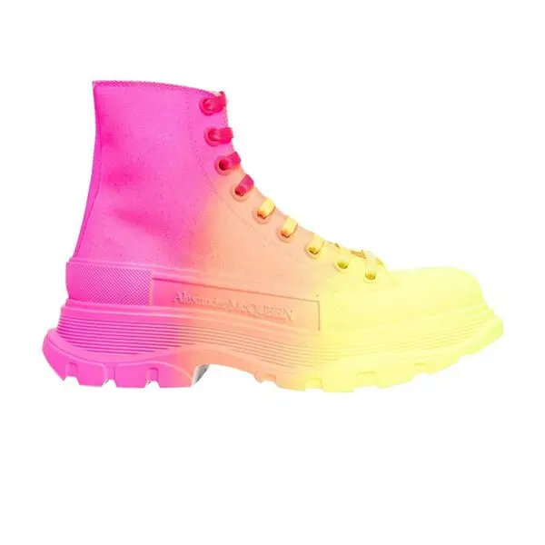 Alexander McQueen Tread Slick Boots - Multicolor