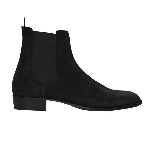 Saint Laurent Wyatt 30 Chelsea Boot - Black