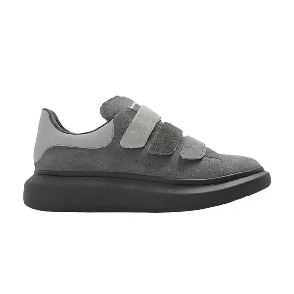 Alexander McQueen Oversized Triple Strap Sneaker - Grey