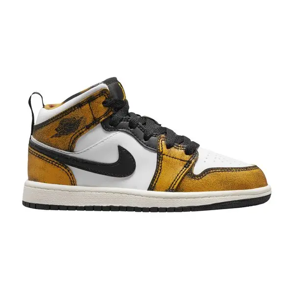 JORDAN 1 Mid Se Ps Sneakers - Black