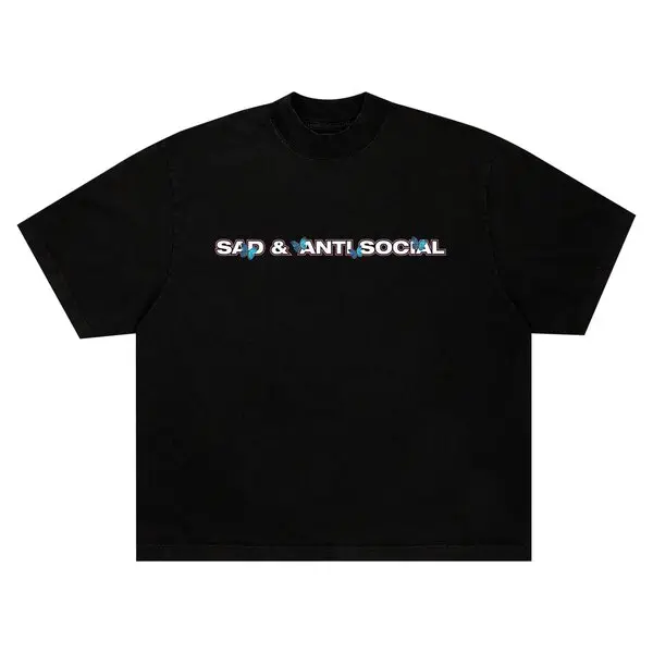 ANTI SOCIAL SOCIAL CLUB X Sadboyz Fin De Semana Tee - Brown