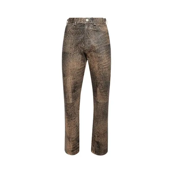 MISBHV Leather Safari Trousers