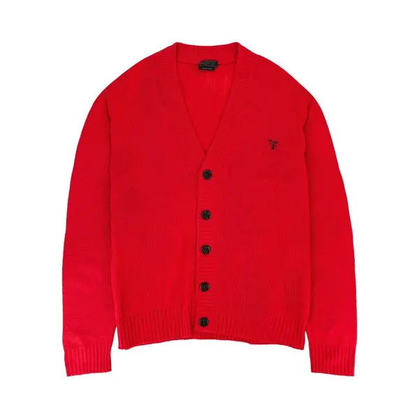 Prada Logo Cardigan