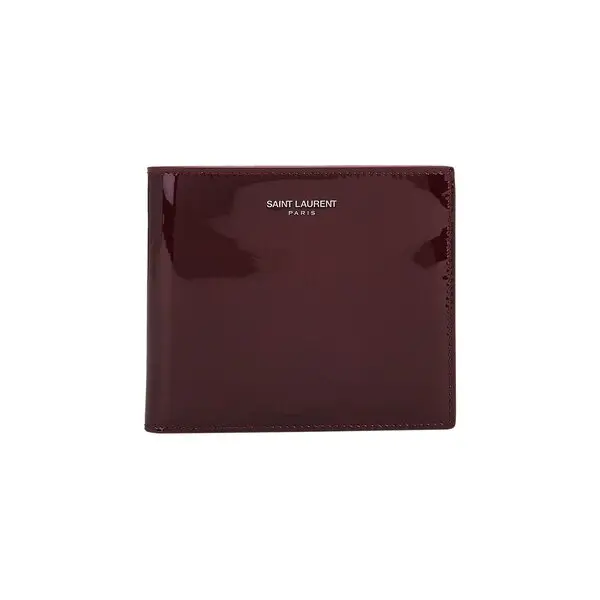 Saint Laurent Bifold Wallet - Red