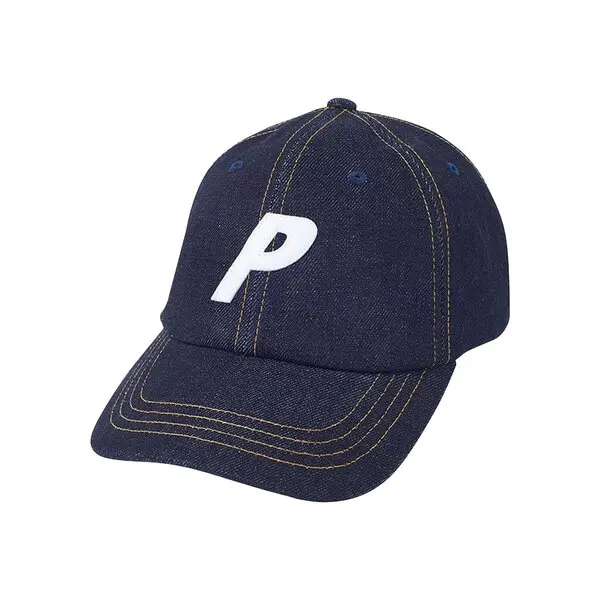 PALACE Denim Six-panel Cap - Blue