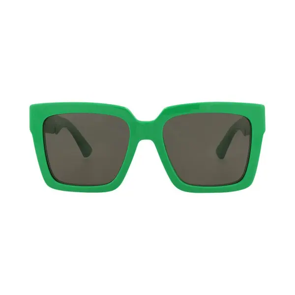 Bottega Veneta Square Sunglasses - Green