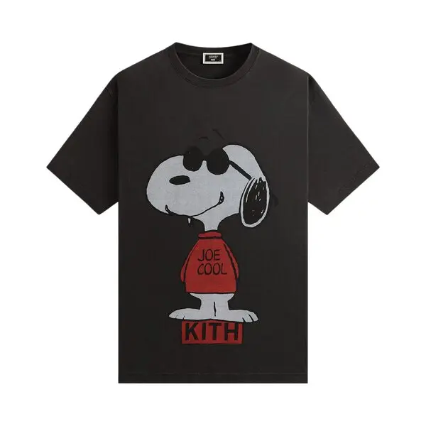 Kith For Peanuts Joe Cool Vintage Tee - Black