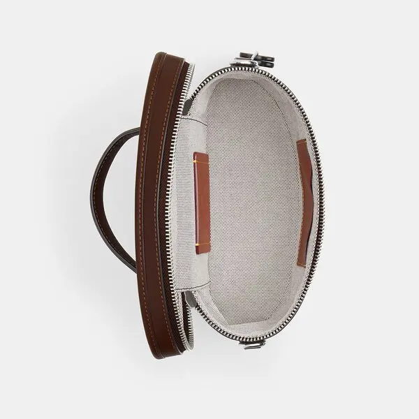 COACH Trail Bag - Silver/maple