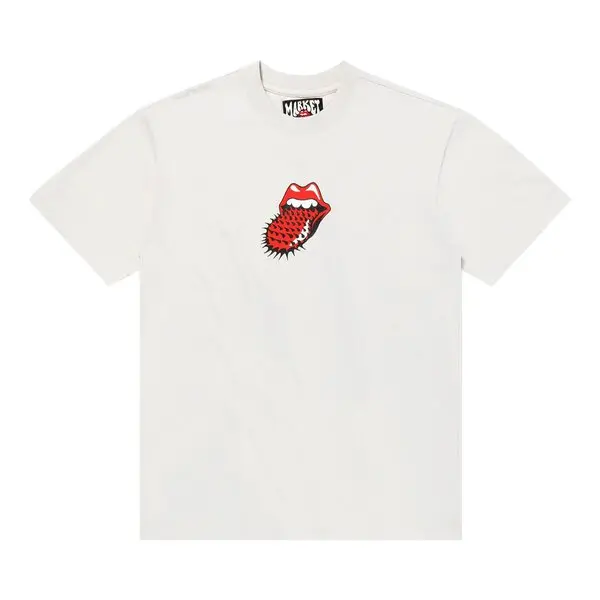 MARKET X Rolling Stones Short-sleeve Tee - Cream