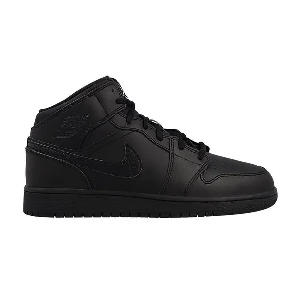 JORDAN 1 Retro Mid Gs - Black