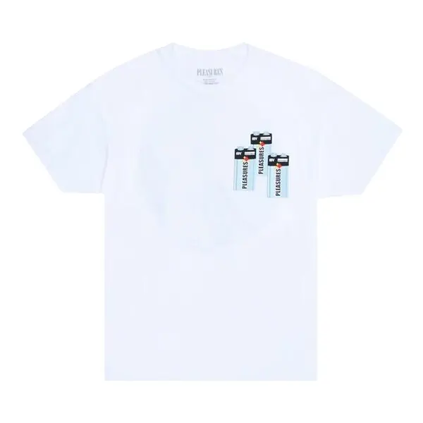 PLEASURES Charge T-shirt - White