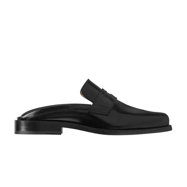 MAISON MARGIELA Tabi City Loafer Mule - Black