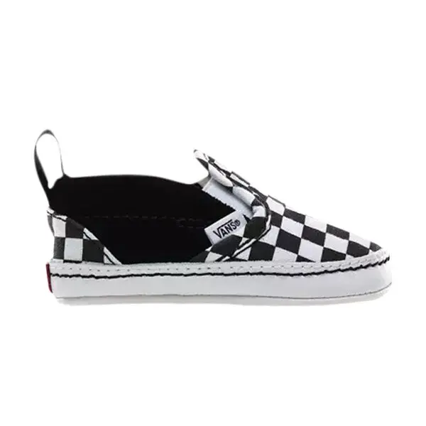 VANS Slip-on V Crib Sneakers - Black