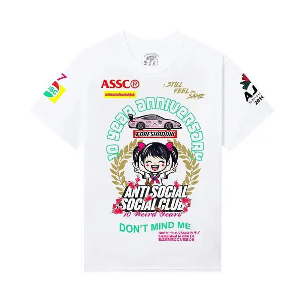 ANTI SOCIAL SOCIAL CLUB Weird Years Tee - White