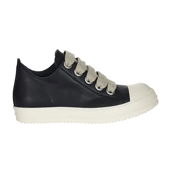 Rick Owens Concordians Jumbo Laced Low Sneakers - Black