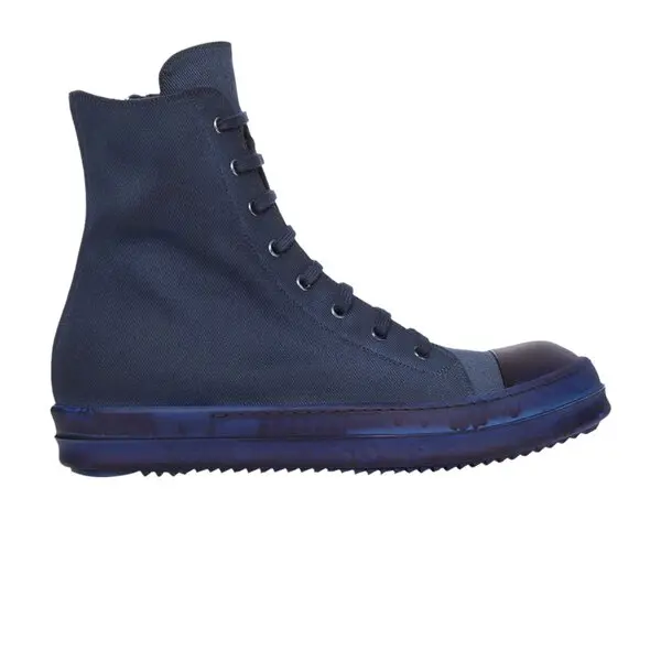 Rick Owens Edfu High Sneakers - Blue