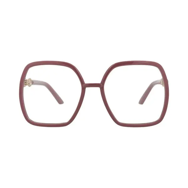 Gucci Geometric Eyeglasses - Pink