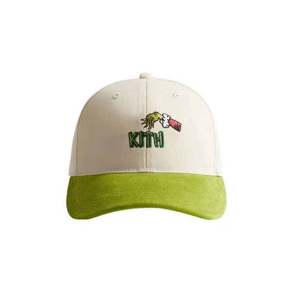 Kith X The Grinch Suede Brim Aaron Cap - Multicolor