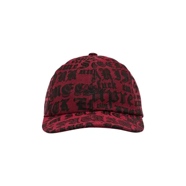Supreme Cities Jacquard 6-panel - Red