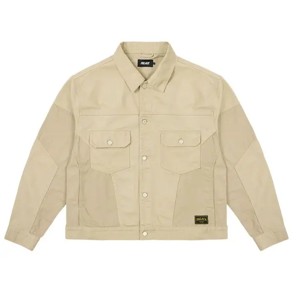 PALACE Panel Denim Jacket - Grey