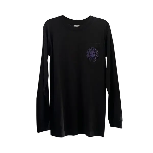 Chrome Hearts Staff Dagger Long-sleeve /purple - Black | Editorialist