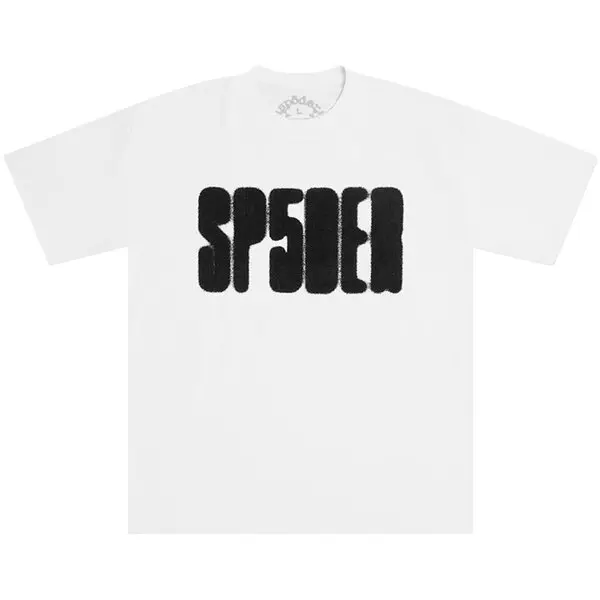 SP5DER Focused Logo Tee - White