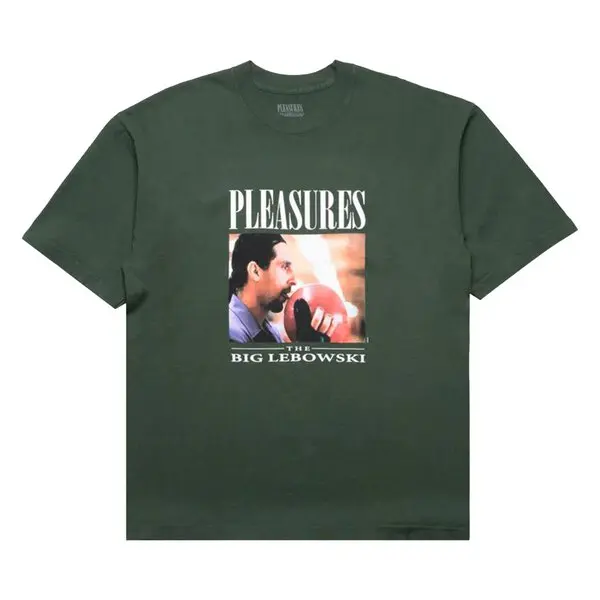 PLEASURES Lick T-shirt - Green