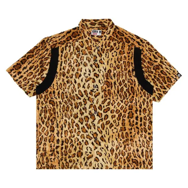 Supreme X Goodenough Crushed Rayon Pile Short-sleeve Shirt