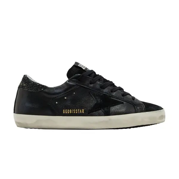GOLDEN GOOSE Superstar Glitter Heel Sneakers