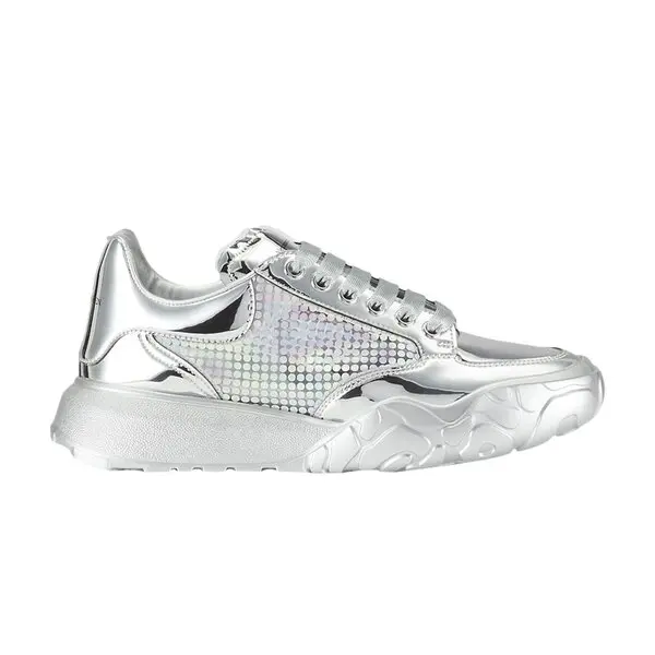 Alexander McQueen Oversized Court Trainer Holographic