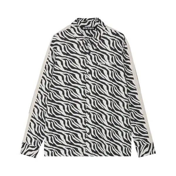 Palm Angels Zebra Jacquard Shirt