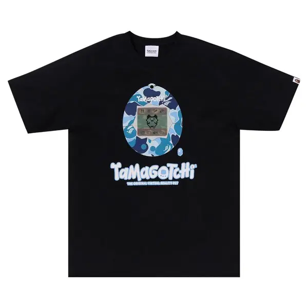 A BATHING APE X Tamagotchi Tee #2 - Black
