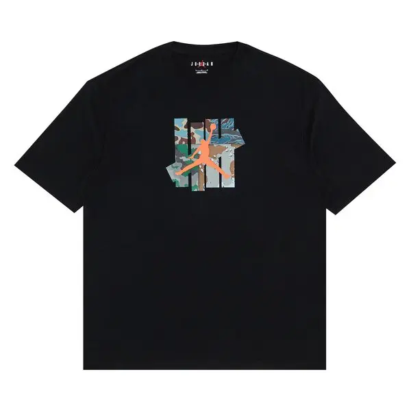 JORDAN X Undefeated Strikes T-shirt - Black