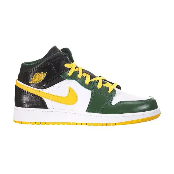 JORDAN 1 Mid Gs Sneakers - Green