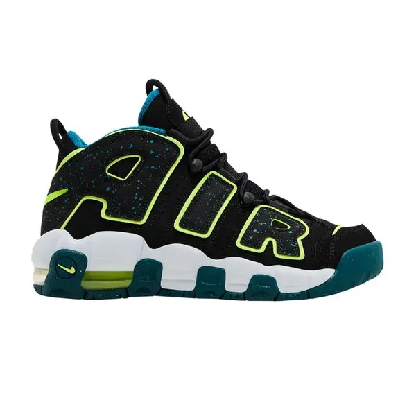 Nike Air More Uptempo Gs Sneakers - Black