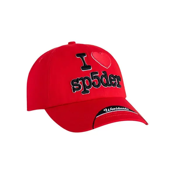 SP5DER Souvenir 6-panel Cap - Red