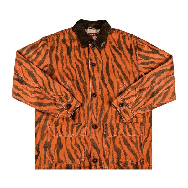 Supreme Barn Coat In Tiger Stripe