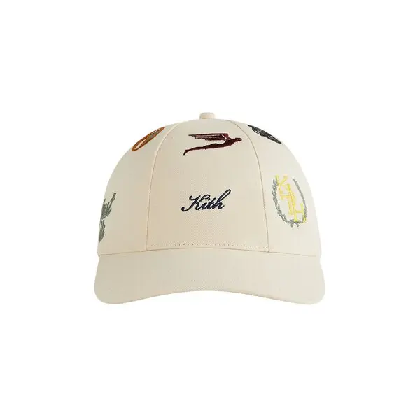 Kith All Over Patch Cricket Cap - Cream