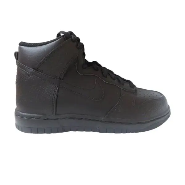 Nike Dunk High Top Sneakers - Black