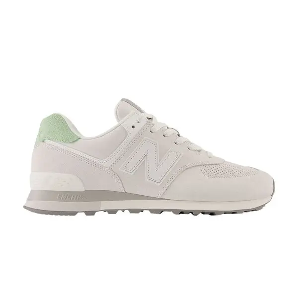 NEW BALANCE 574 Sneakers With Mismatched Heel Tab - Grey
